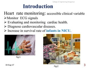 Seminar on Battery free RFID Heart rate Monitoring System | PPT