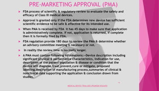 CLINICAL TRIALS OF MEDICAL DEVICES | PPTX