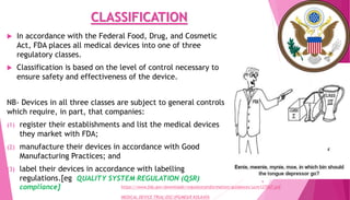CLINICAL TRIALS OF MEDICAL DEVICES | PPTX