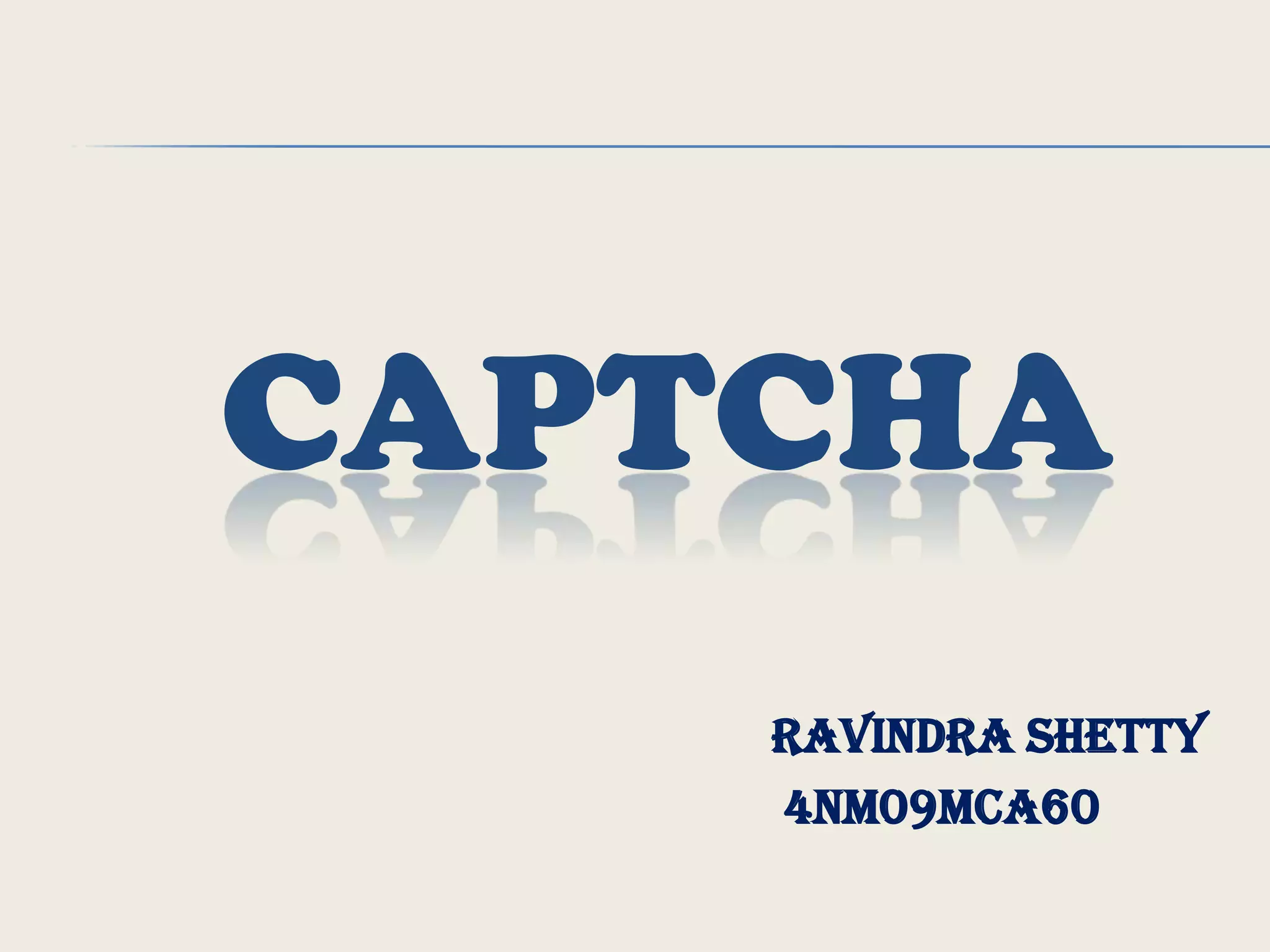 CAPTCHA | PPT