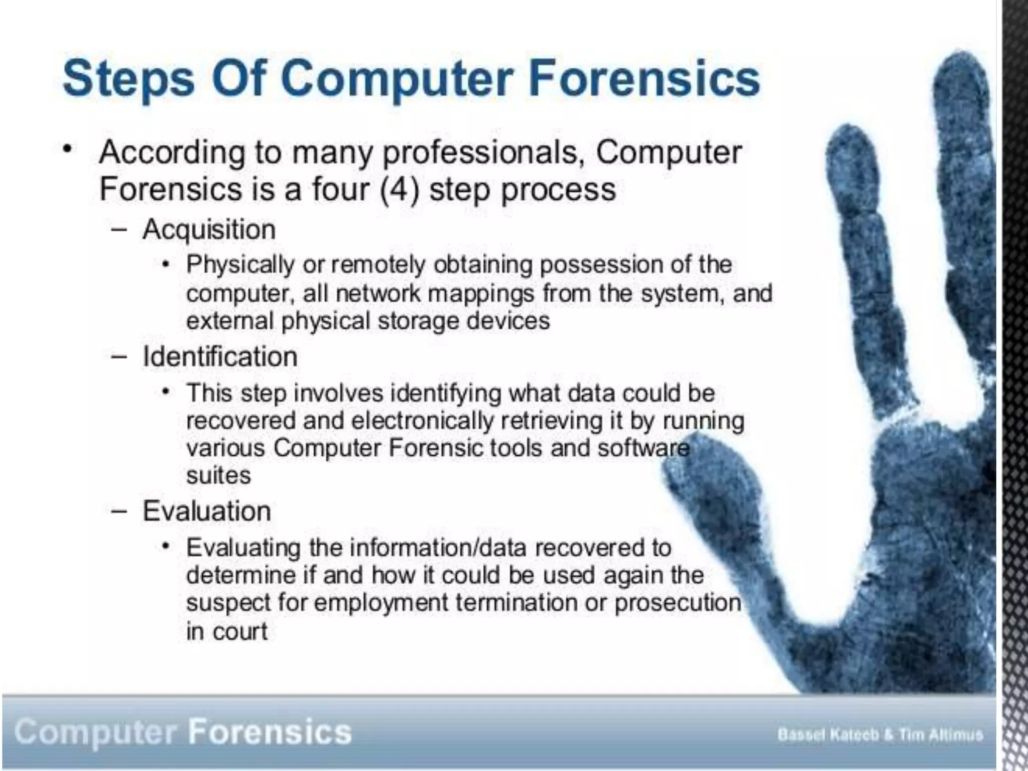 computer forensics | PPT