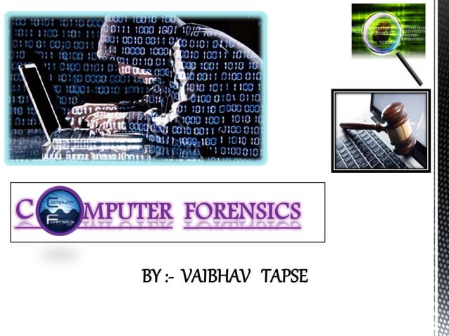 computer forensics | PPT