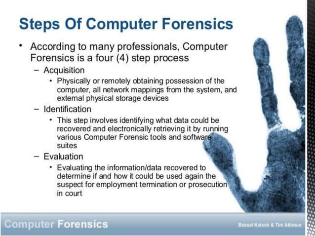 computer forensics | PPT