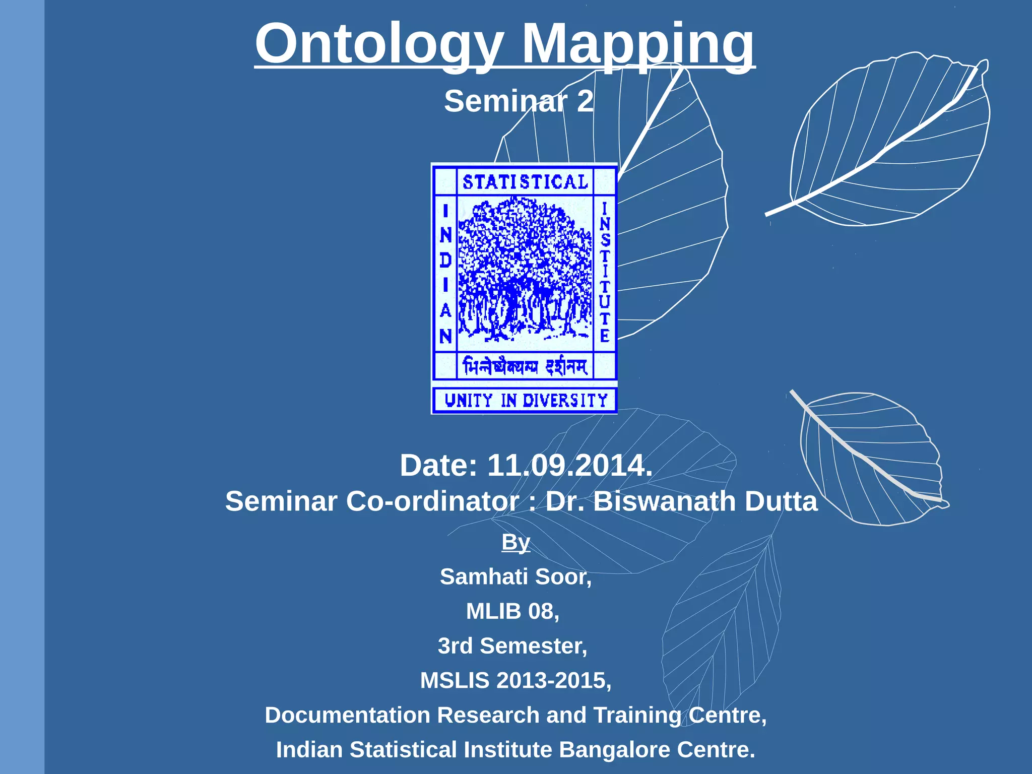 Ontology Mapping | PDF