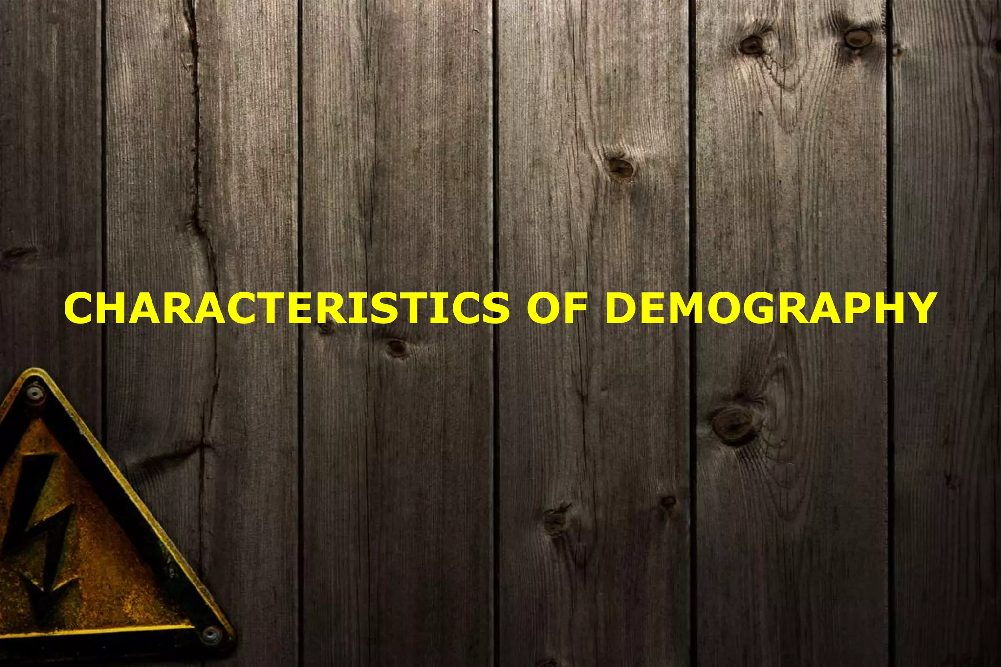 Demographic environment | PPTX