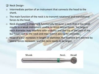 Rotary Cutting Instruments in Fixed & Removable Prosthodontics | PPTX