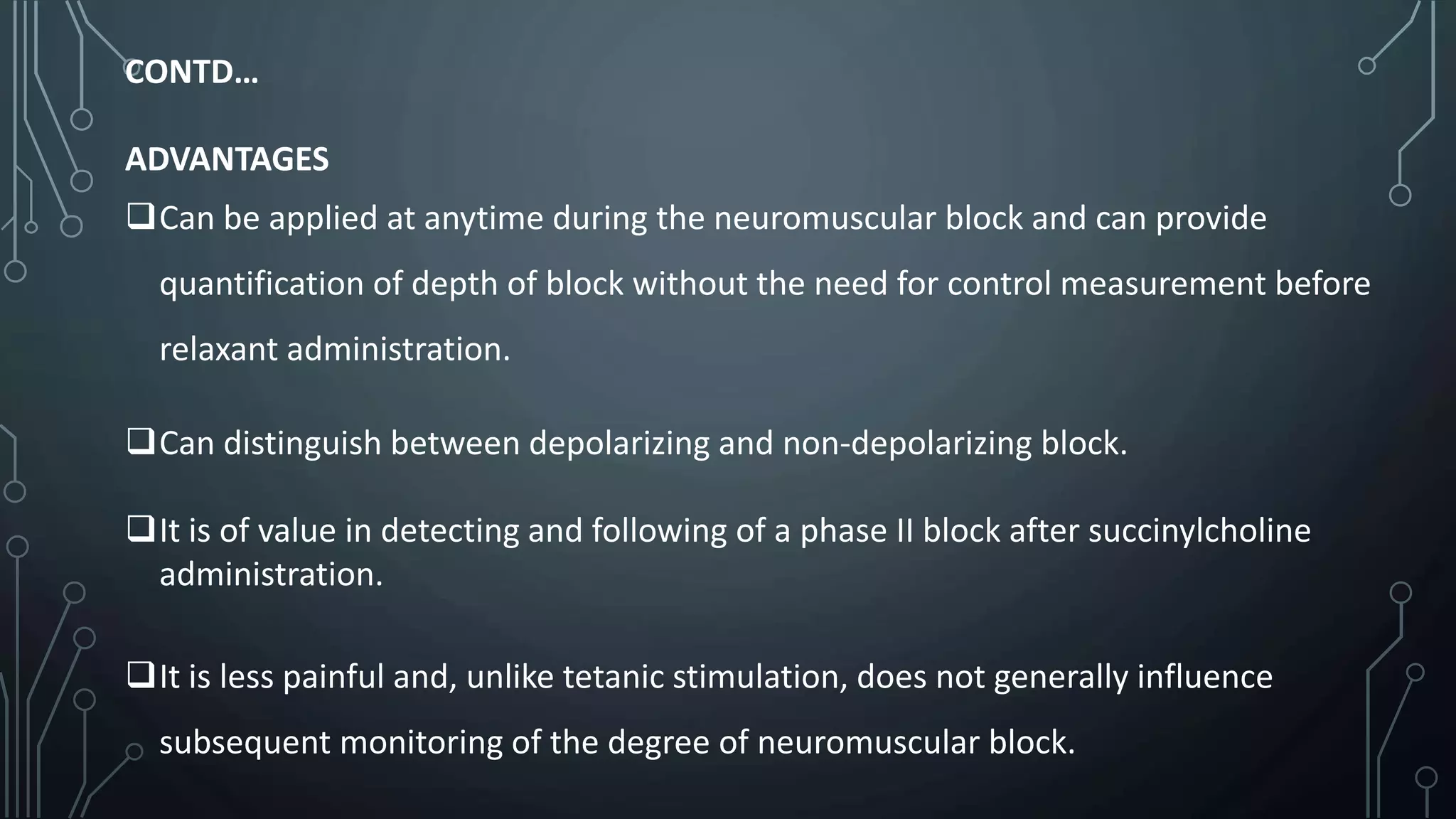 NEUROMUSCULAR MONITORING | PPTX