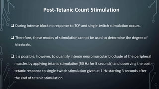 NEUROMUSCULAR MONITORING | PPTX