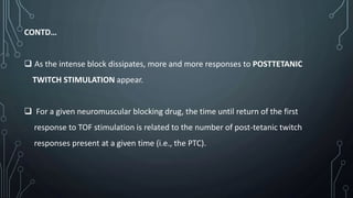 NEUROMUSCULAR MONITORING | PPTX