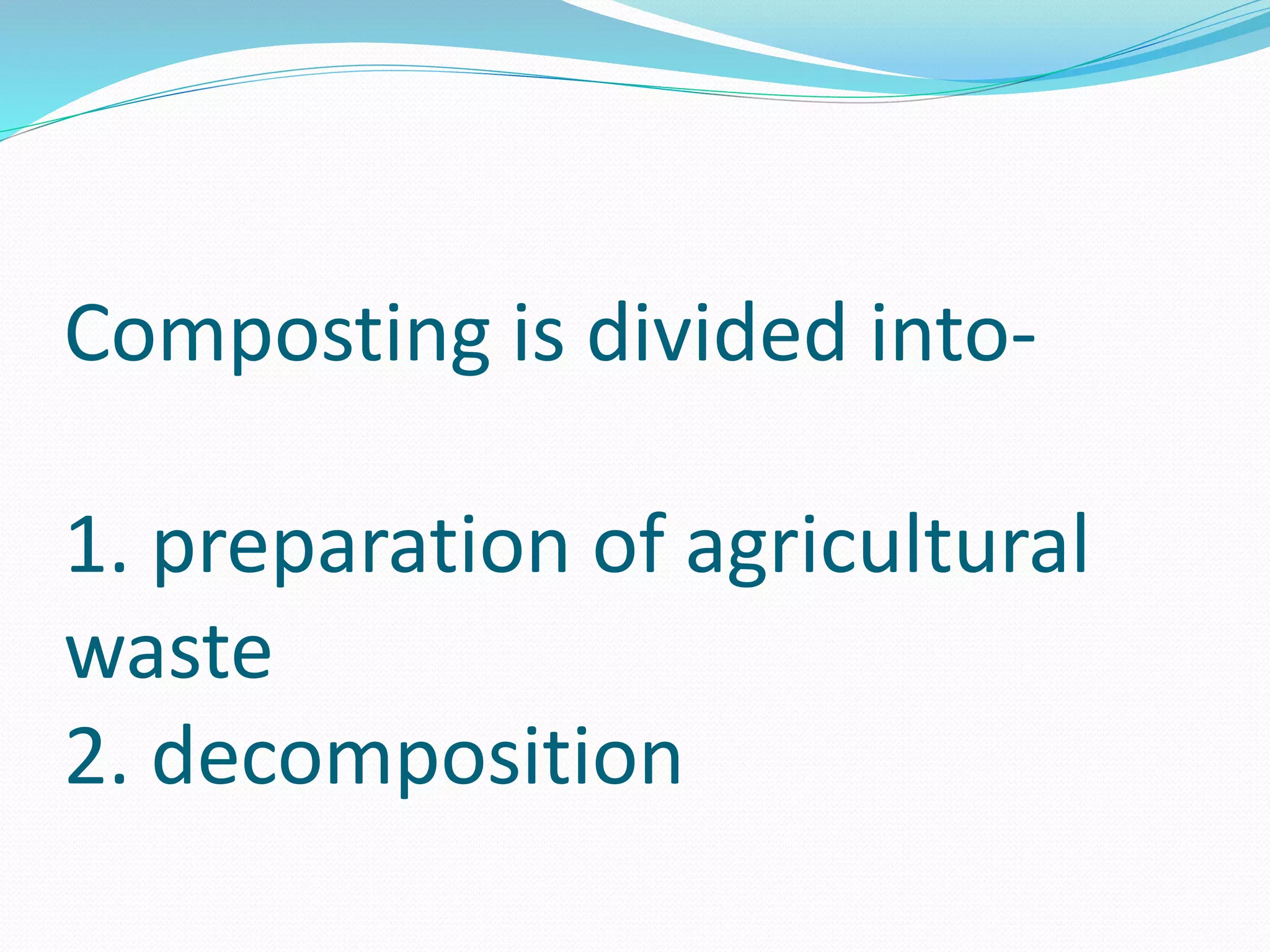 AGRICULTURAL WASTE MANAGEMENT | PPTX
