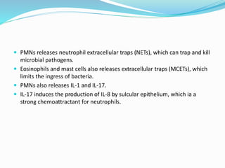 DEFENCE MECHANISM OF PERIODONTIUM | PPTX
