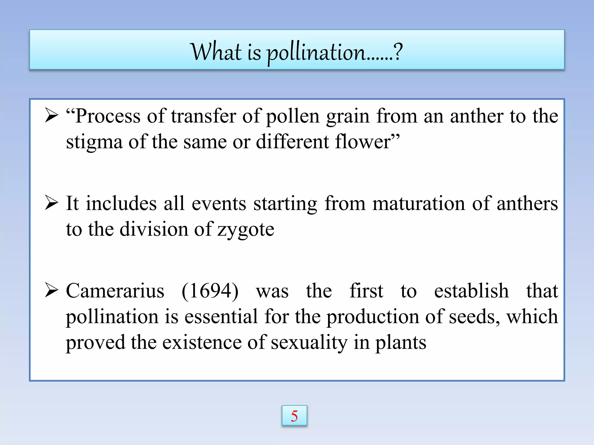 Pollination and pollinizer effects on fruit crops | PPTX
