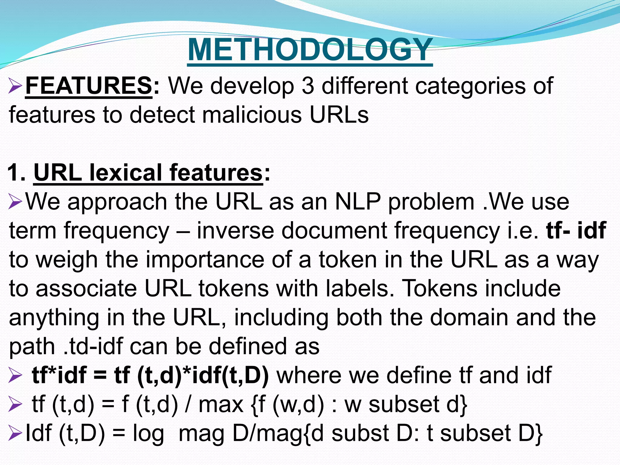 Detection Of Malicious Urls Pptx
