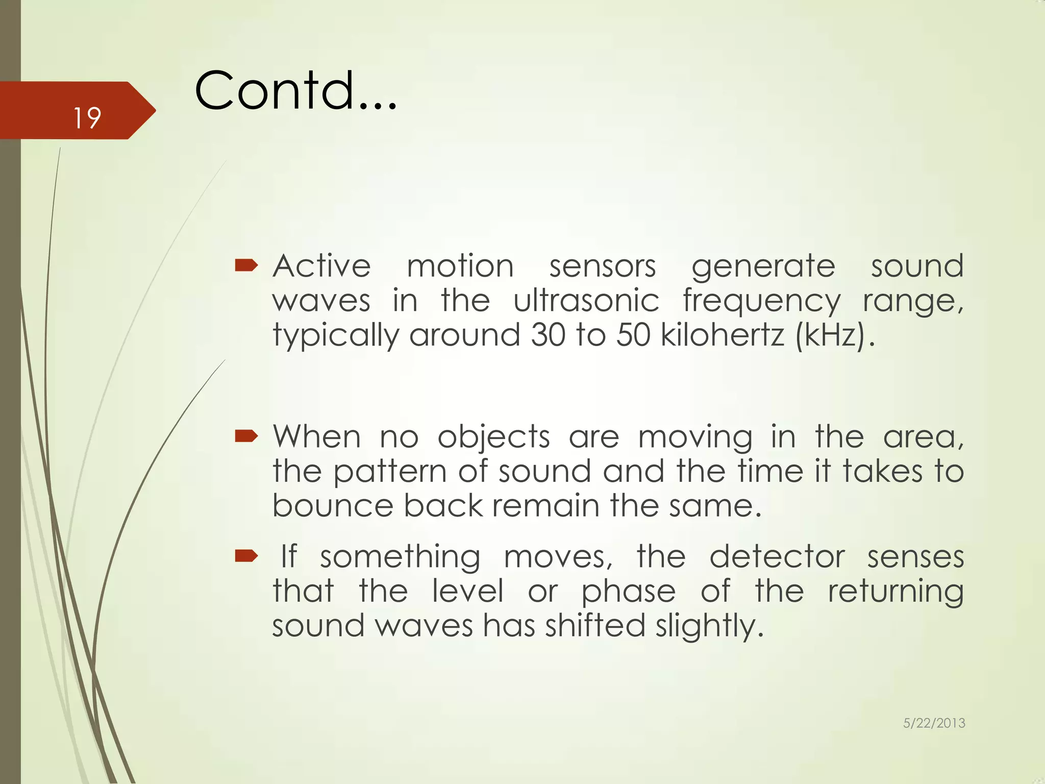 motion sensing technology | PPTX