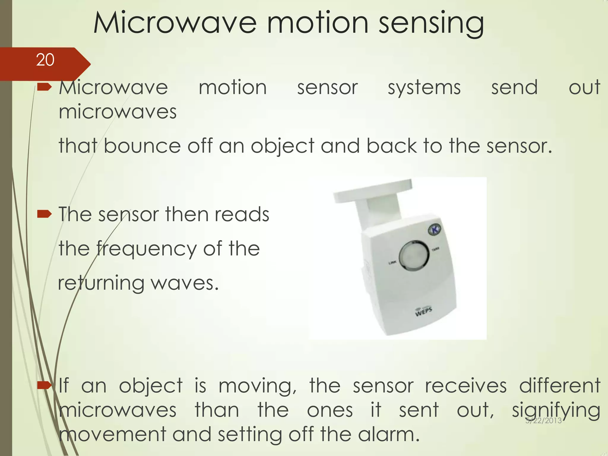 motion sensing technology | PPTX