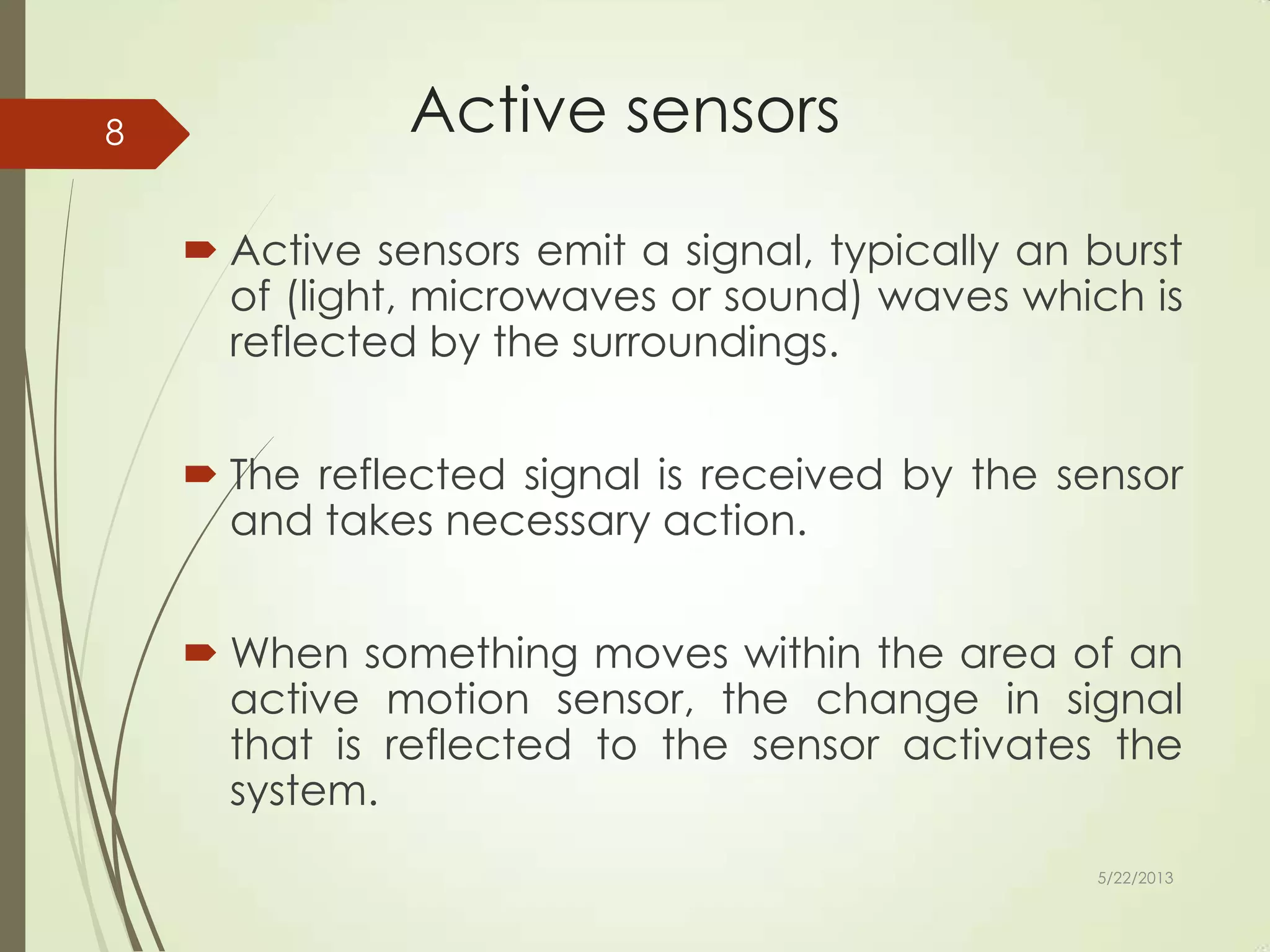 motion sensing technology | PPTX