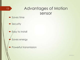motion sensing technology | PPTX