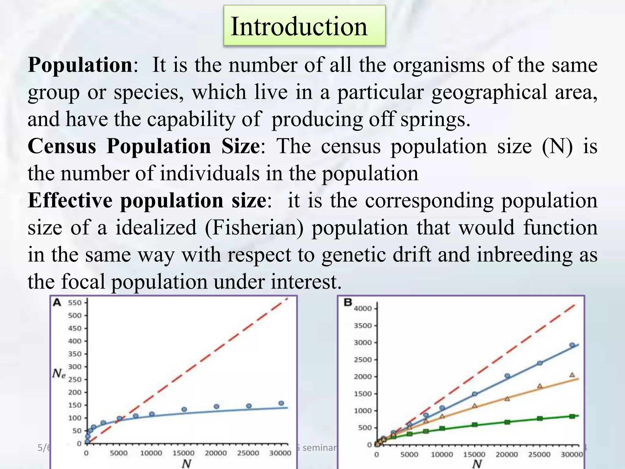 effective population size and its applications in plant breeding | PPTX