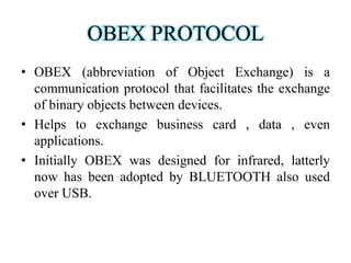 My seminar on bluejacking | PPTX