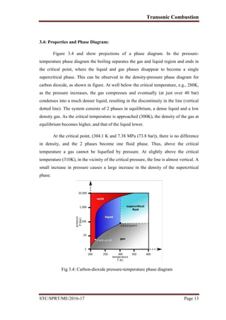 Transonic Combustion Seminar Report | PDF