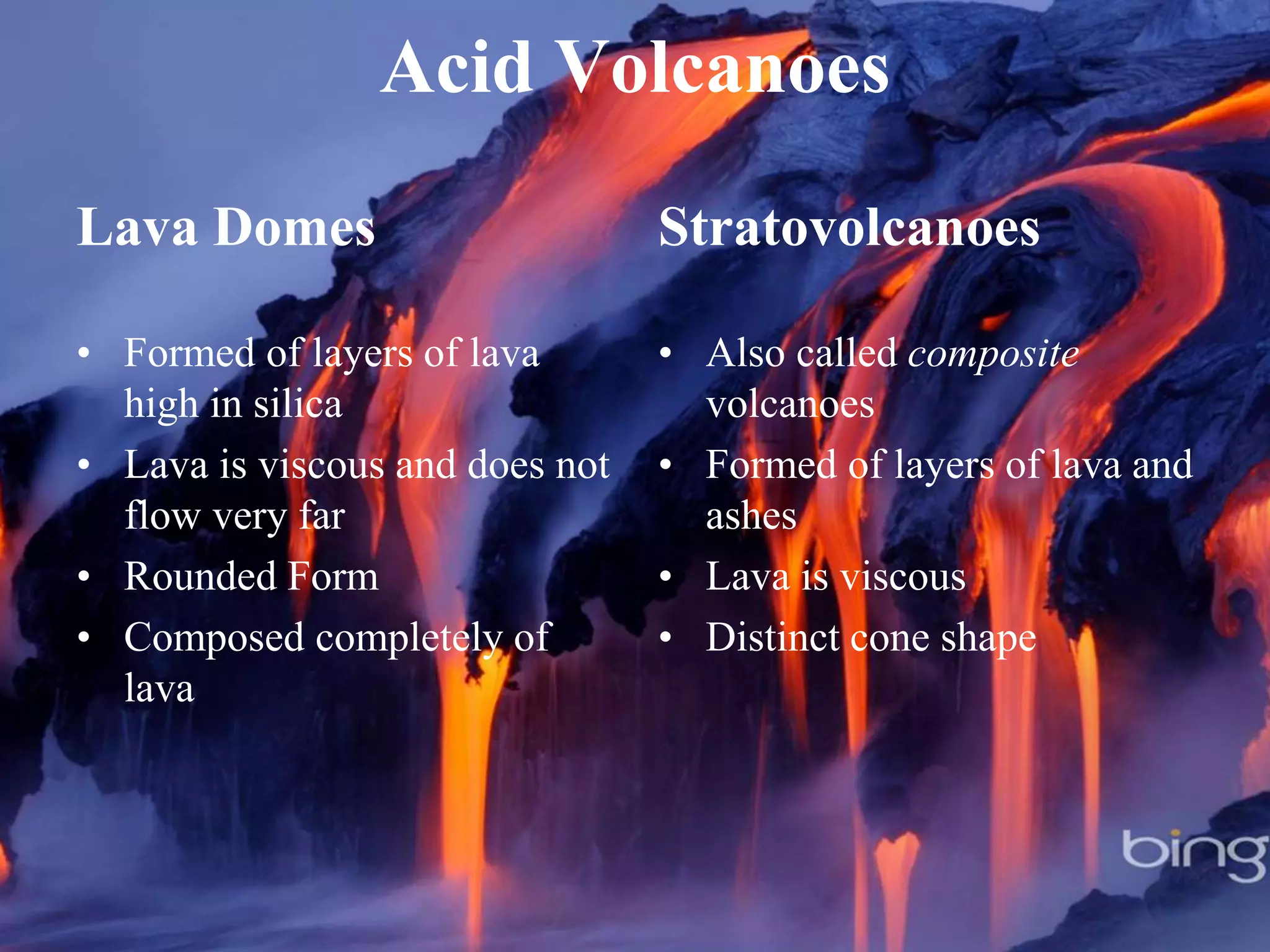 Volcanoes - Types & Volcanic Hazards | PPTX