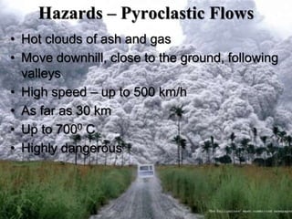 Volcanoes - Types & Volcanic Hazards | PPTX