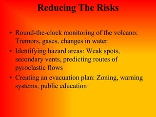 Volcanoes - Types & Volcanic Hazards | PPTX