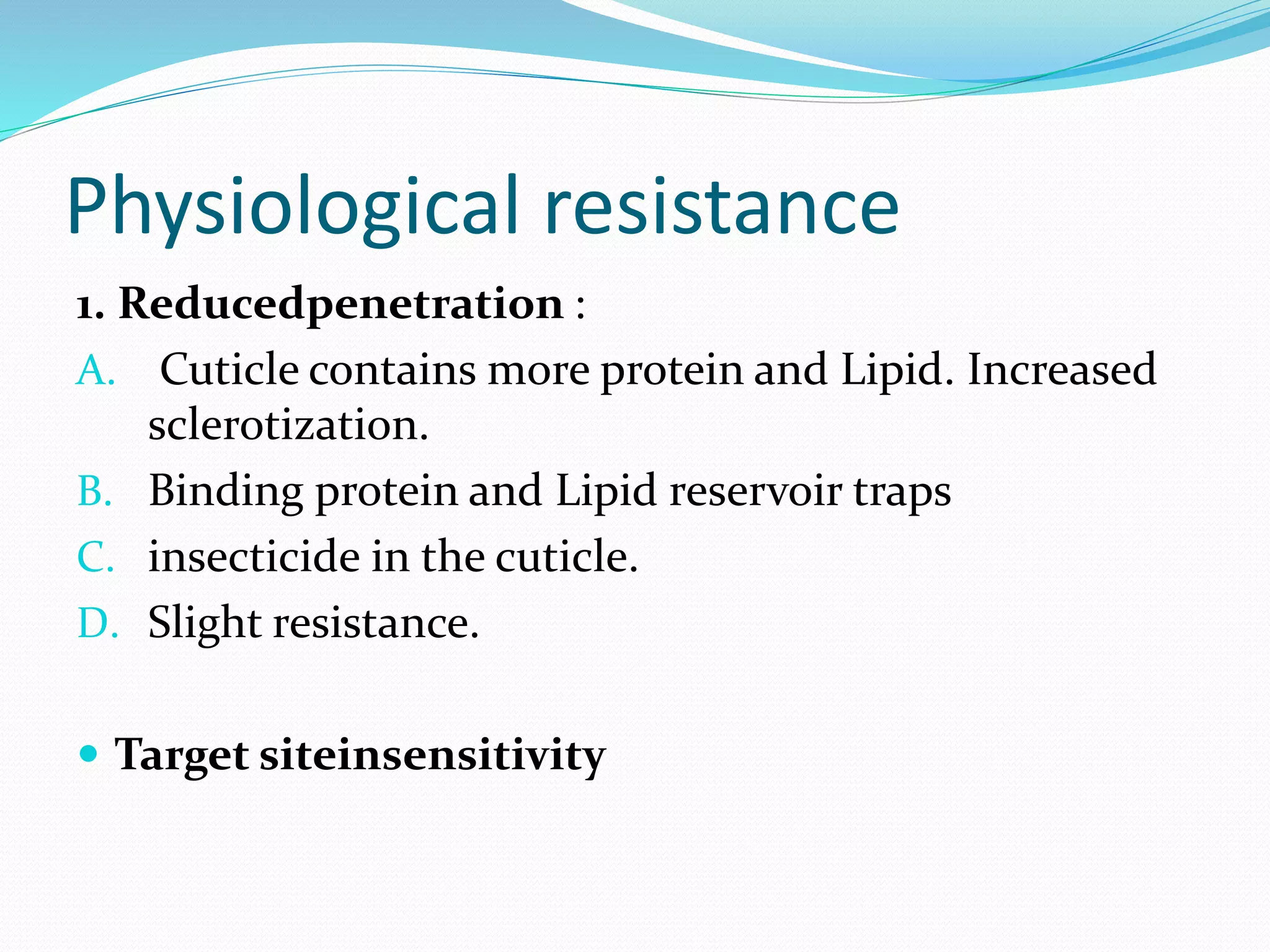 insect resistance | PPTX