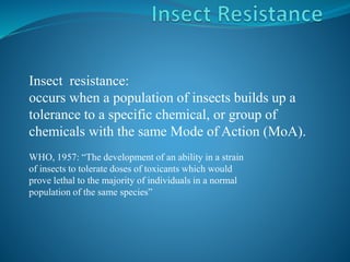 insect resistance | PPT