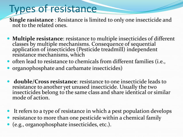 insect resistance | PPTX