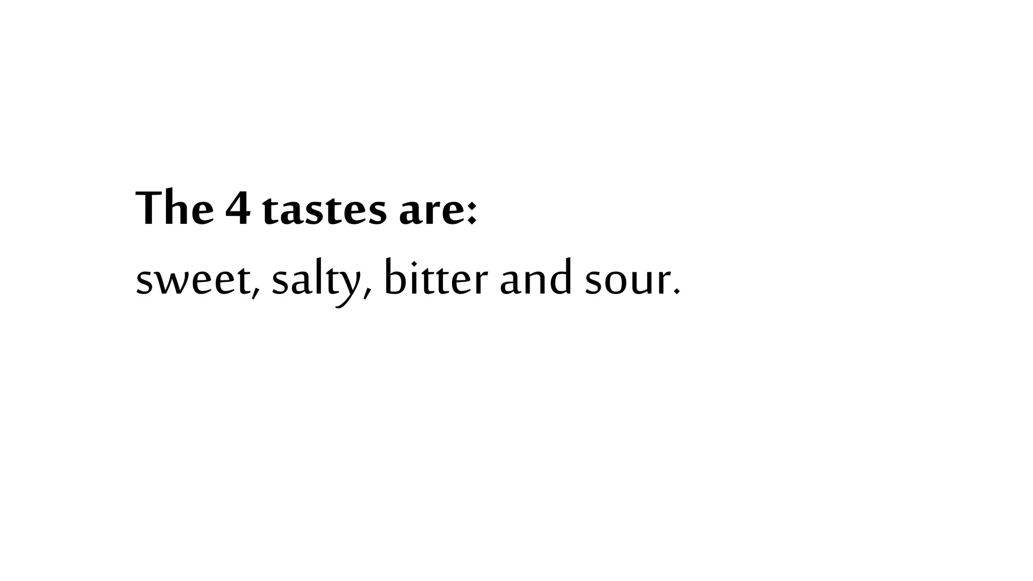 My sense of taste mix | PPTX