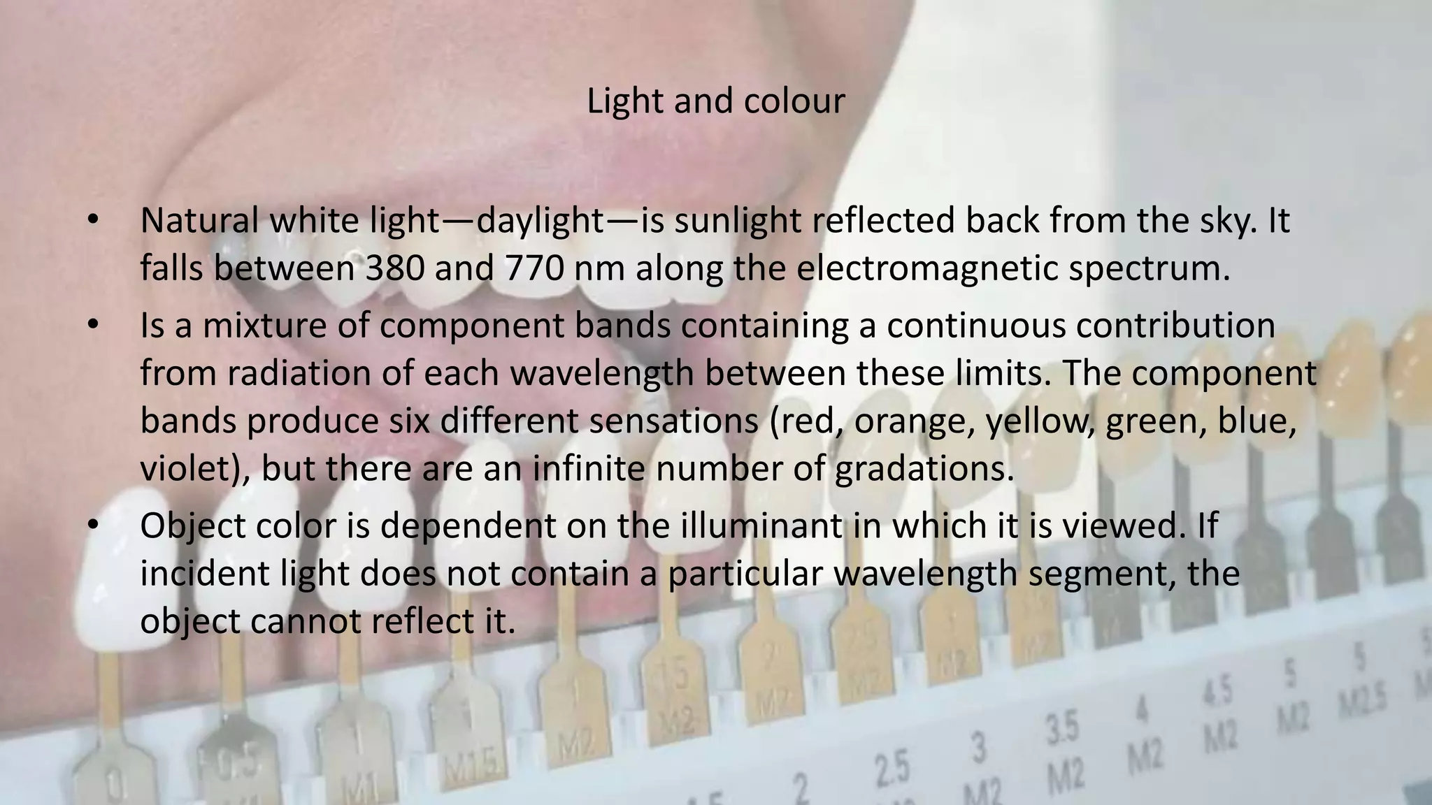 Shade selection in FPD | PPTX