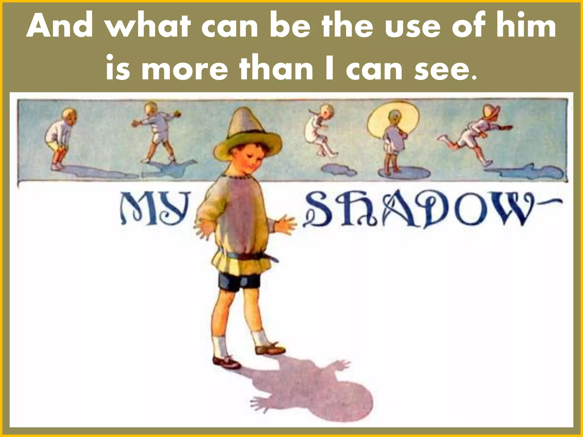 My shadow | PDF
