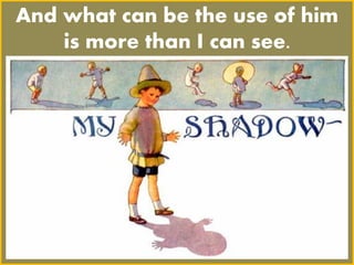 My shadow | PDF