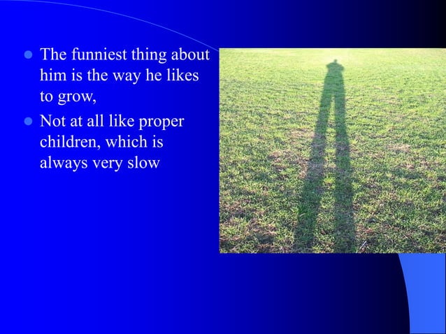 myshadow.ppt class 4 ncert marigold textbook | PPT