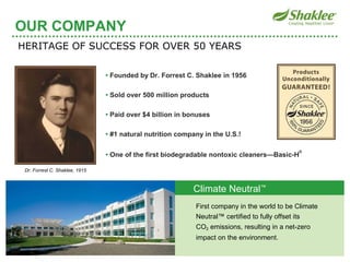 My Shaklee Presentation | PDF