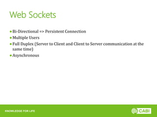 SignalR Technical Demo | PPTX | Web Development | Internet