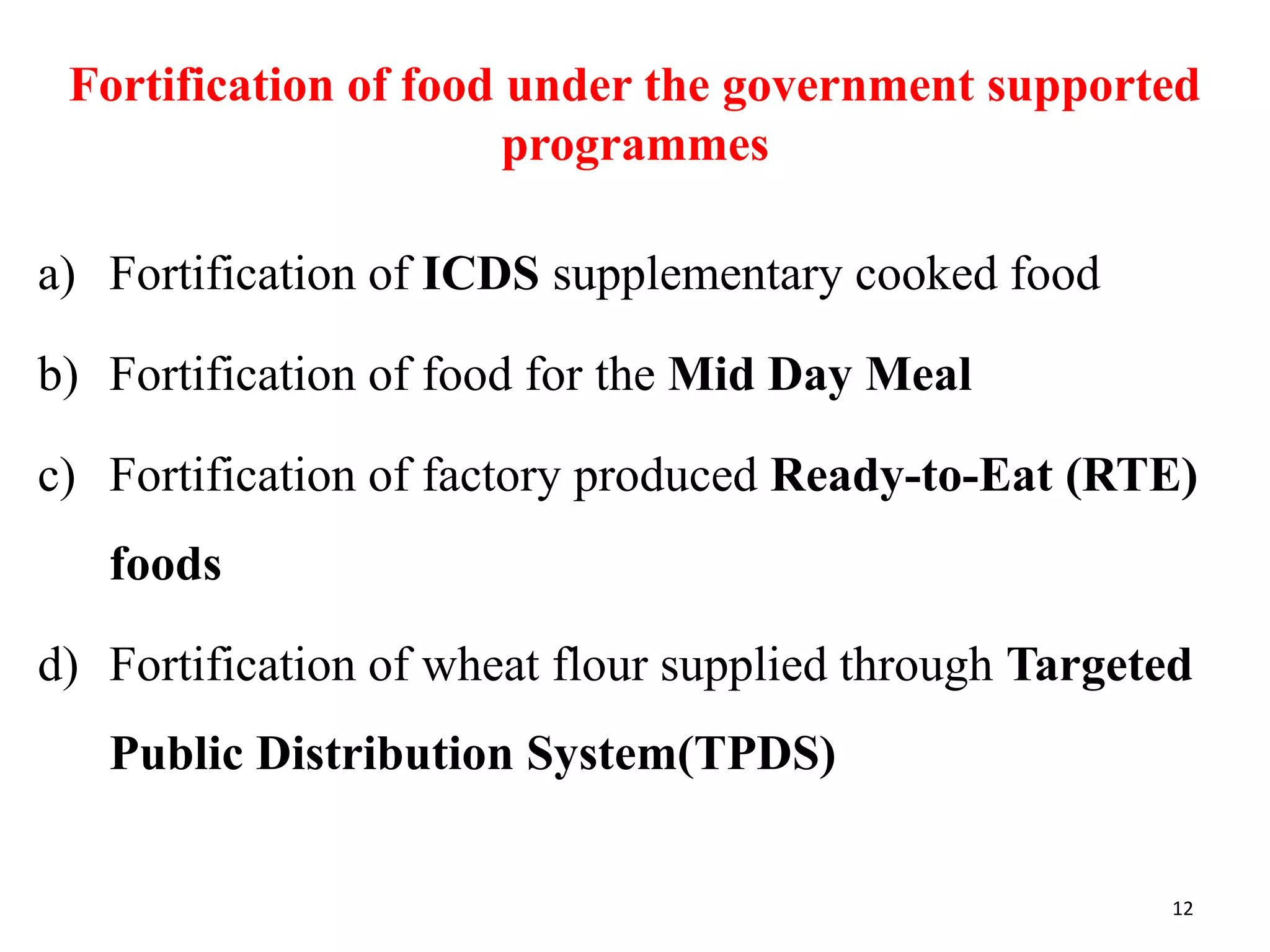 food fortification & adultertion | PPTX