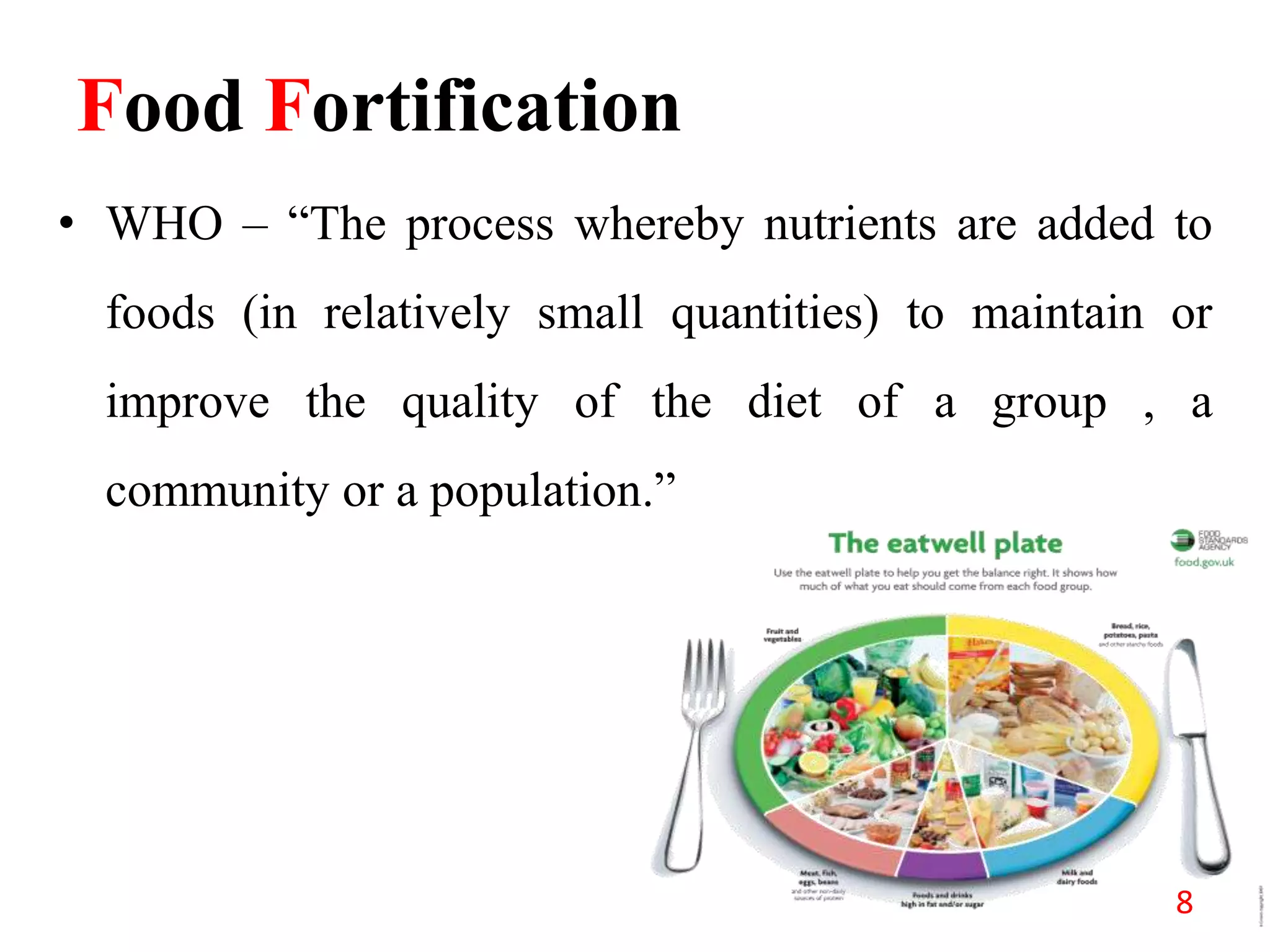 food fortification & adultertion | PPTX