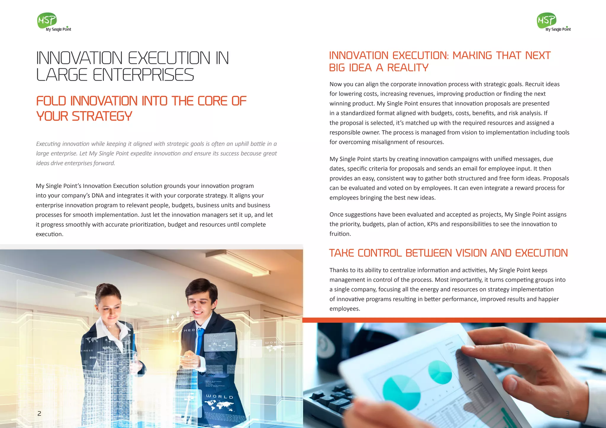 My Single Point Innovation execution | PDF