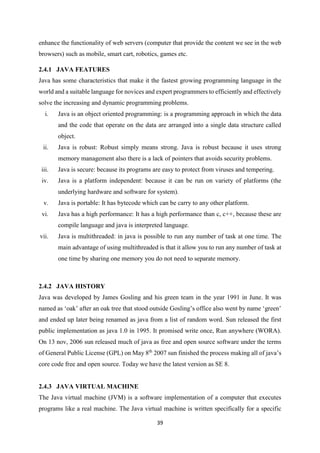 Siwes Report on Back End Web Development | PDF