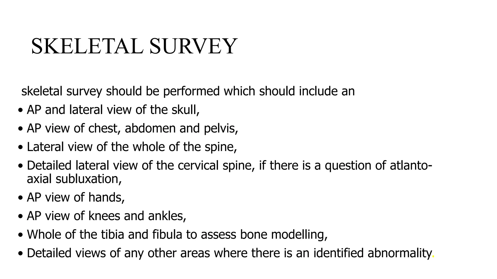 skeletal dysplasia ppt | PPTX