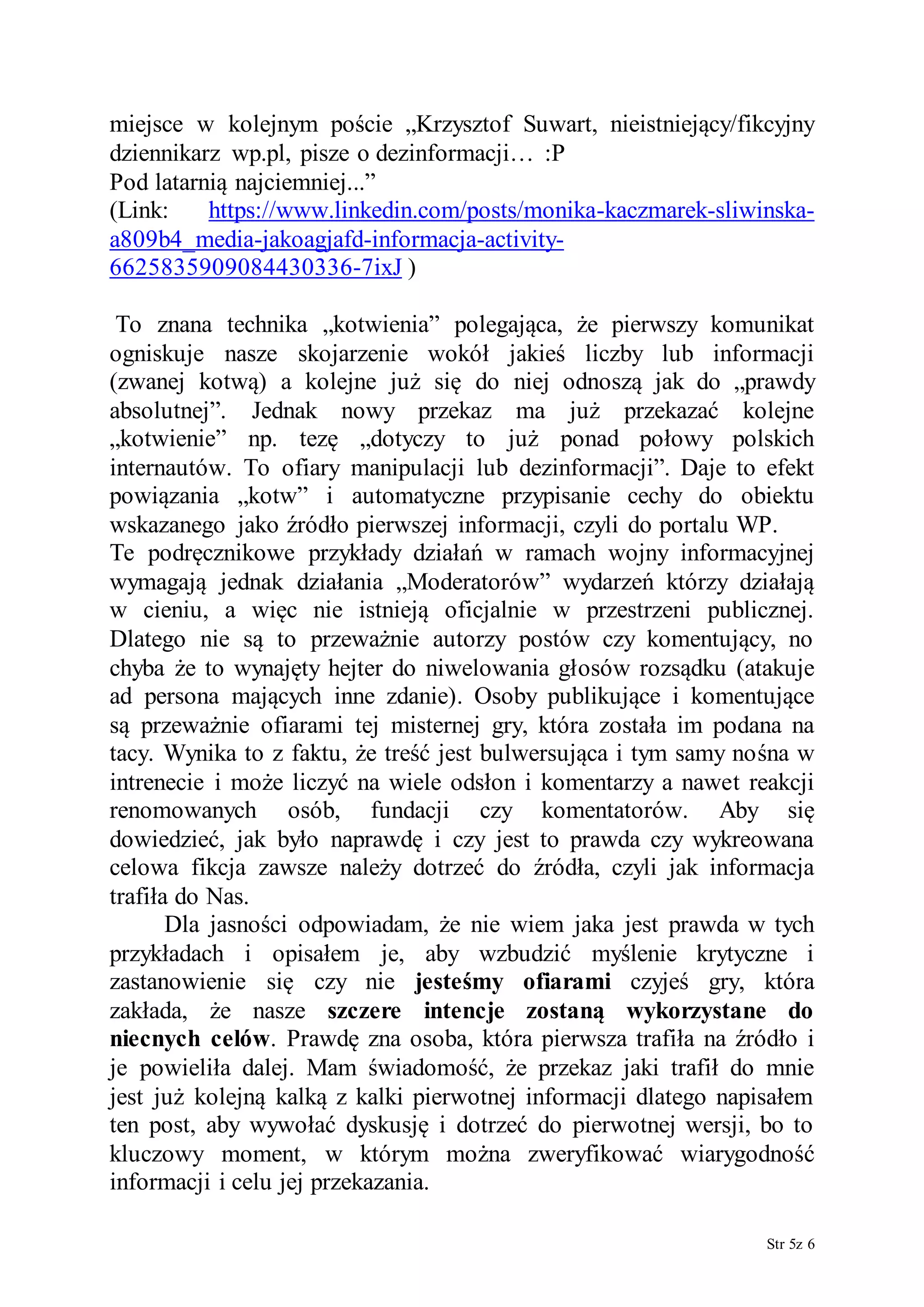 Myslenie krytyczne | DOC