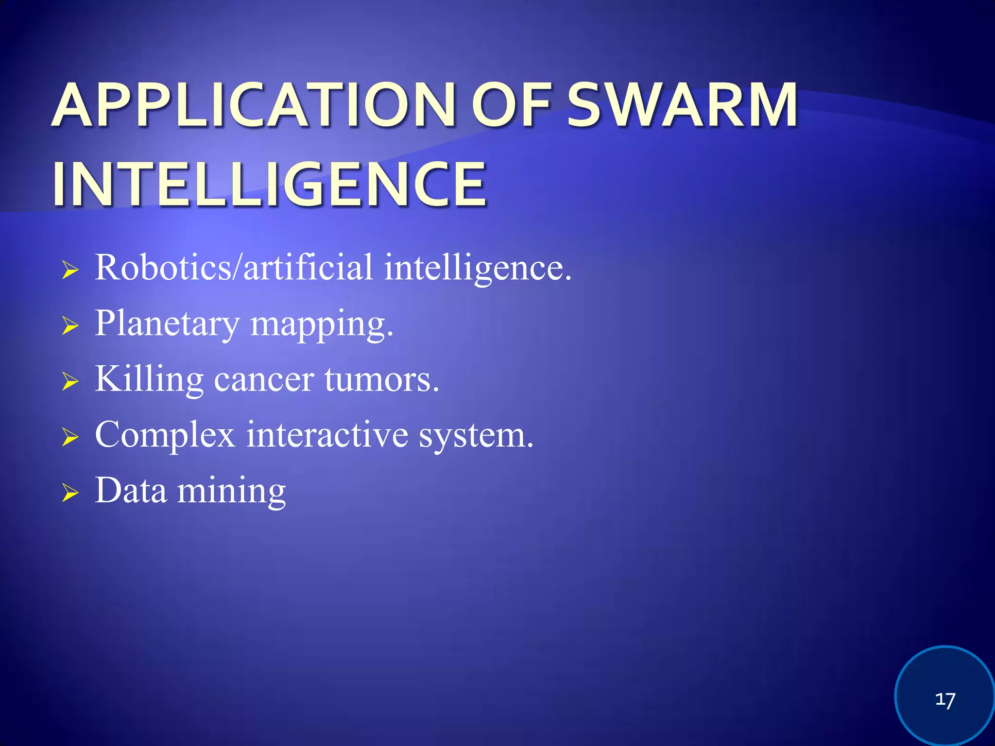 Swarm Intelligence | PPTX