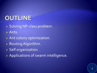 Swarm Intelligence | PPTX