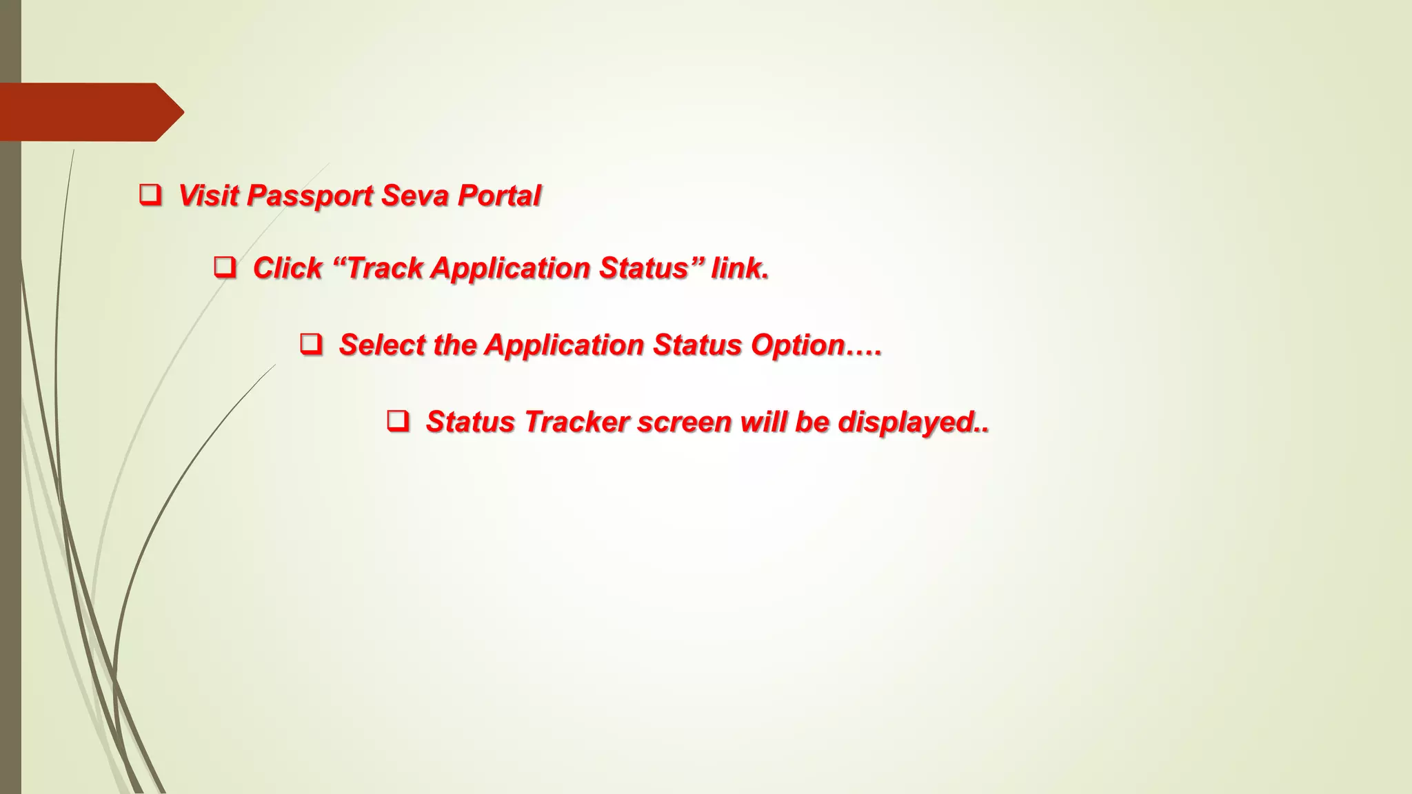 Steps For Apply a Fresh Passport in India | PPTX