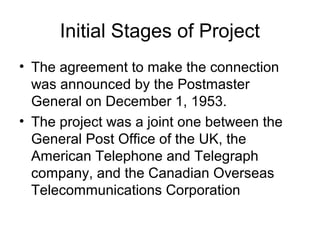 Transatlantic cable | PPT