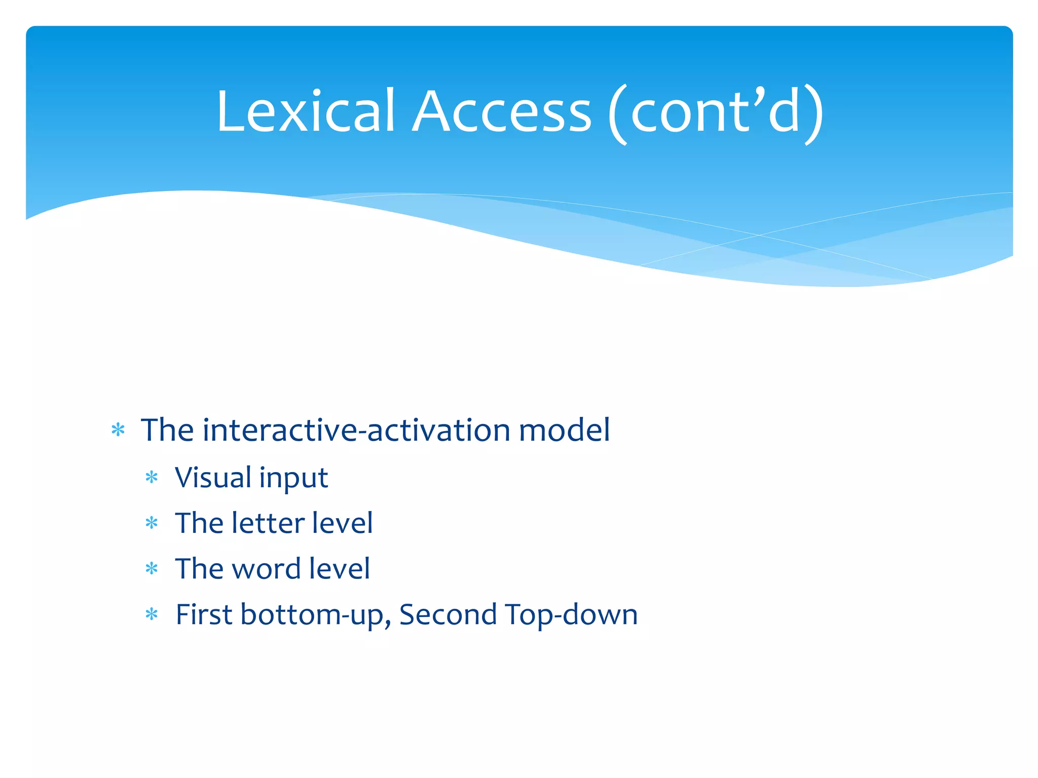 Language in cognitive psychology | PPTX