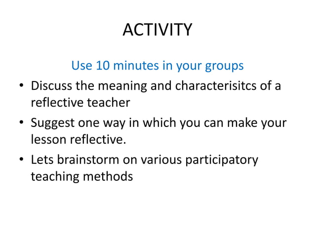 PARTICIPATORY TEACHING LEARNING STRATEGIES FOR CHILDREN | PPT