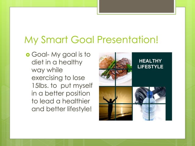 My smart goal presentation! | PPT